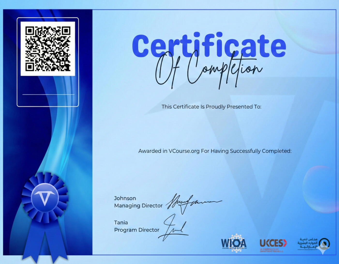 CCXP Certificate – VCourse